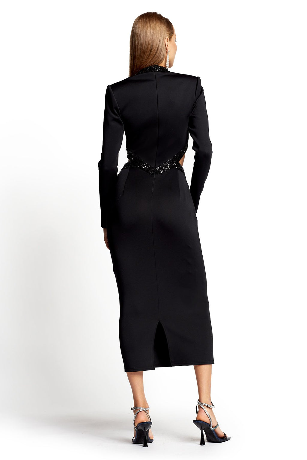Channie Cutout Midi Dress – Tadashi Shoji Official Online Boutique